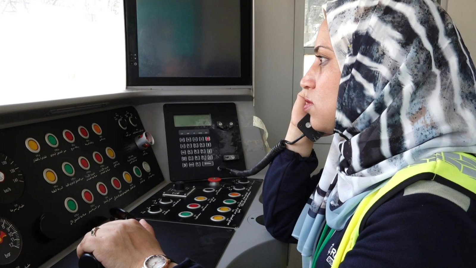 On track: Cairo metro employs Egypt's first women train drivers ...