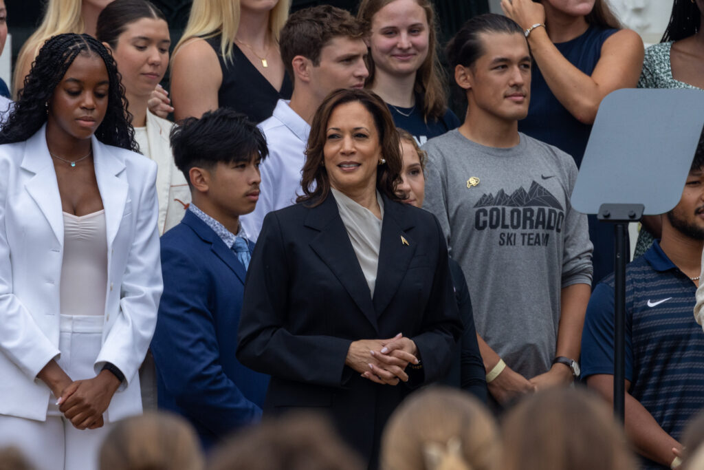 Harris asserts prosecutor persona to challenge convicted Trump - Muslim ...