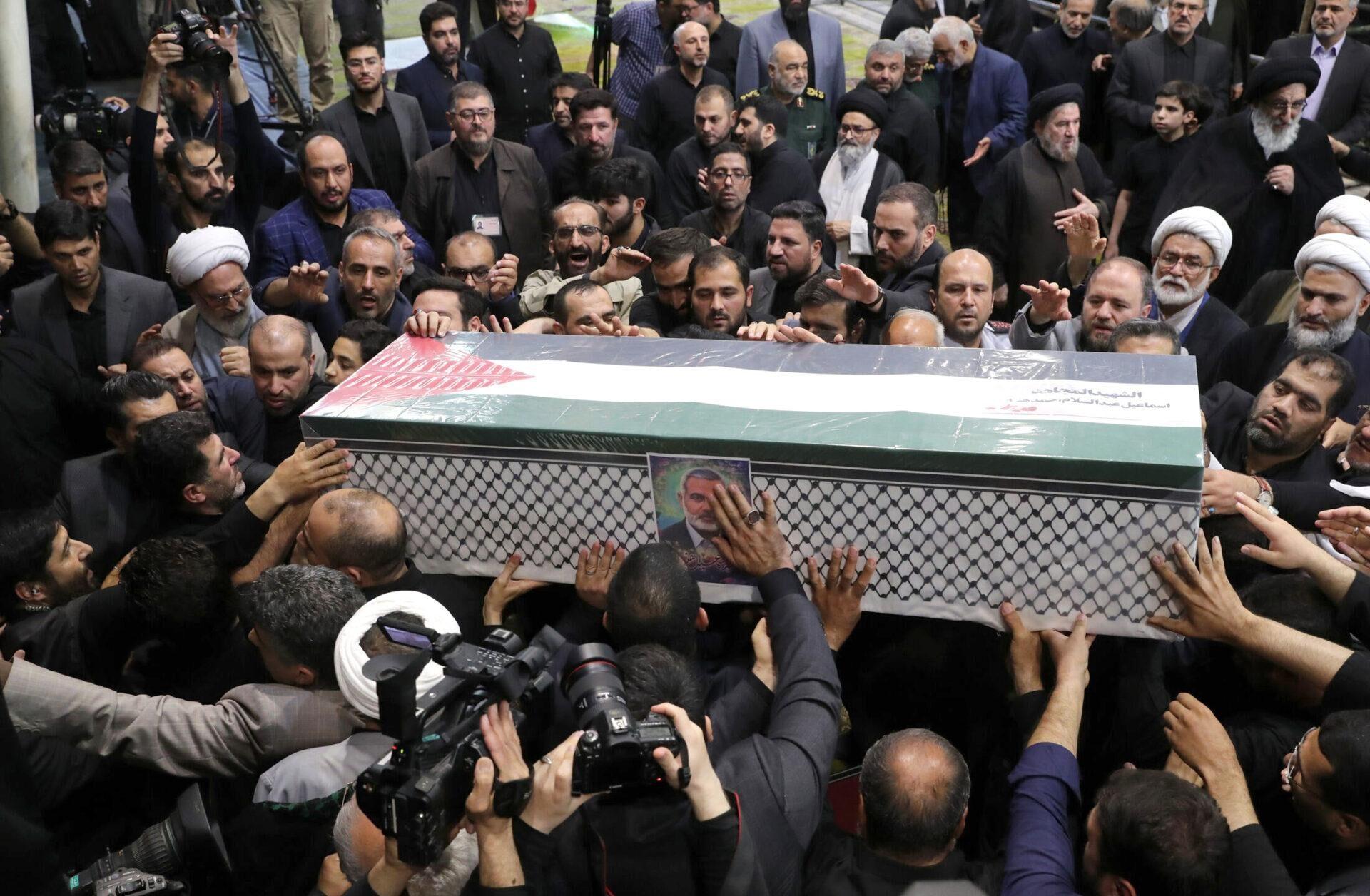 Khamenei leads funeral of Haniyeh - Muslim Network TV
