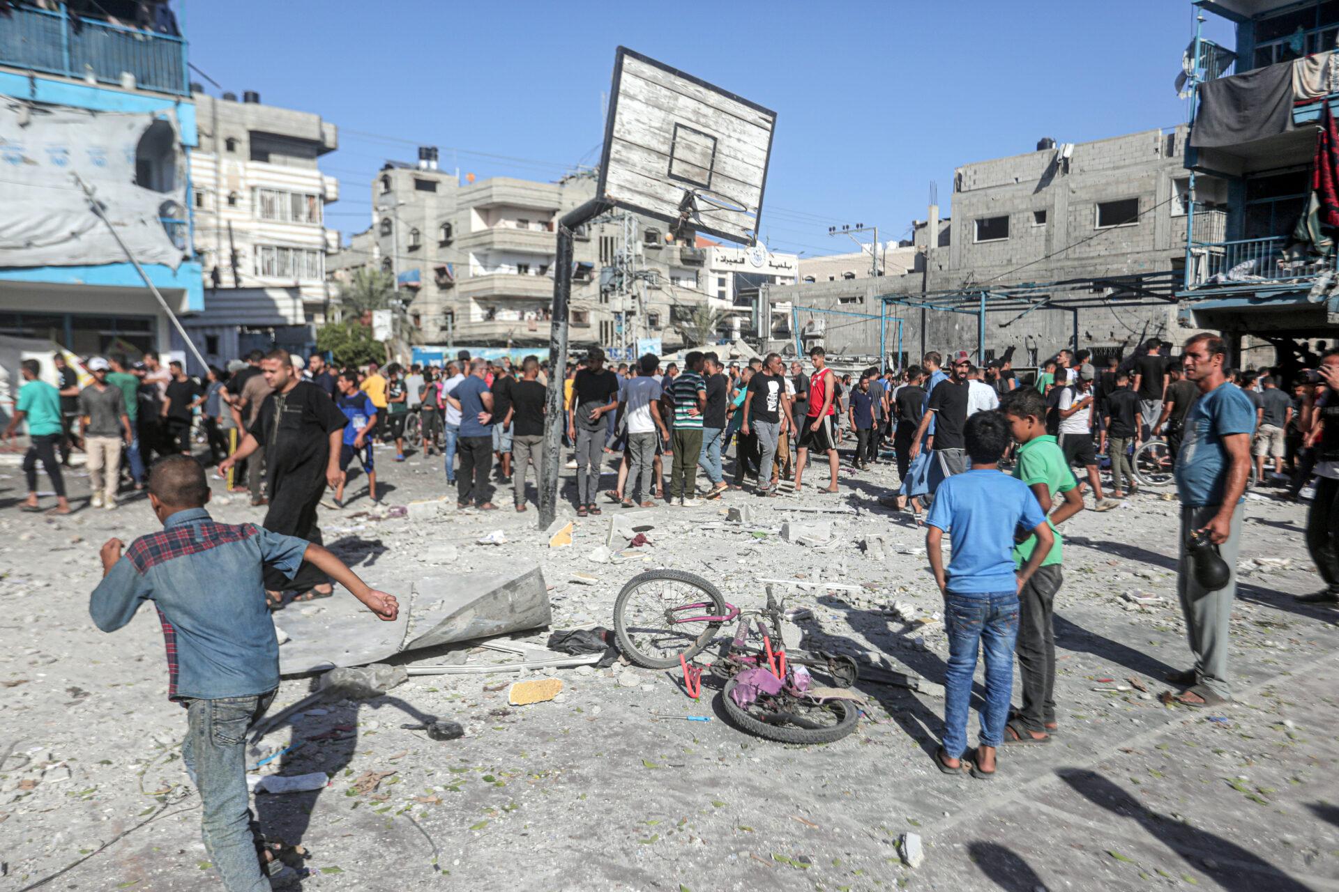 UN official says staff fear they are 'a target' as Israel hits Gaza ...